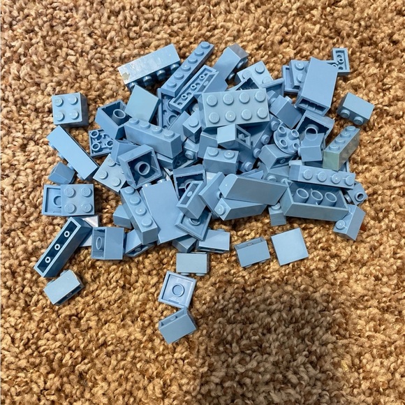 Lego | Toys | Bulk Lego Medium Blue | Poshmark
